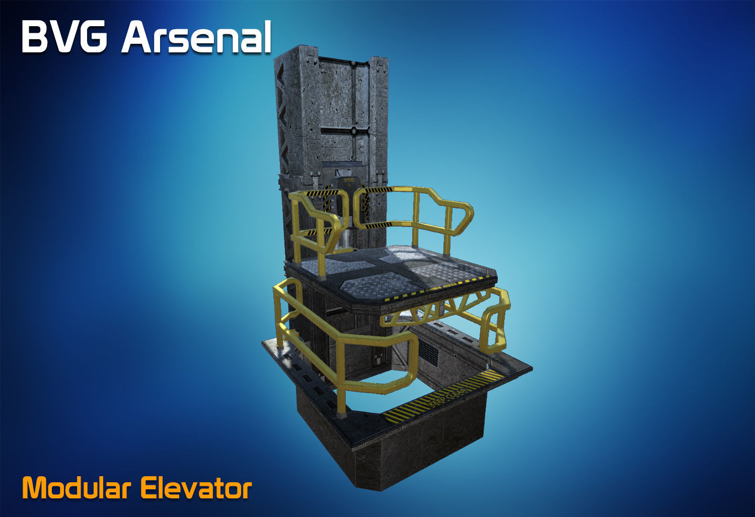 3D model Modular Elevator - HQ VR / AR / low-poly | CGTrader