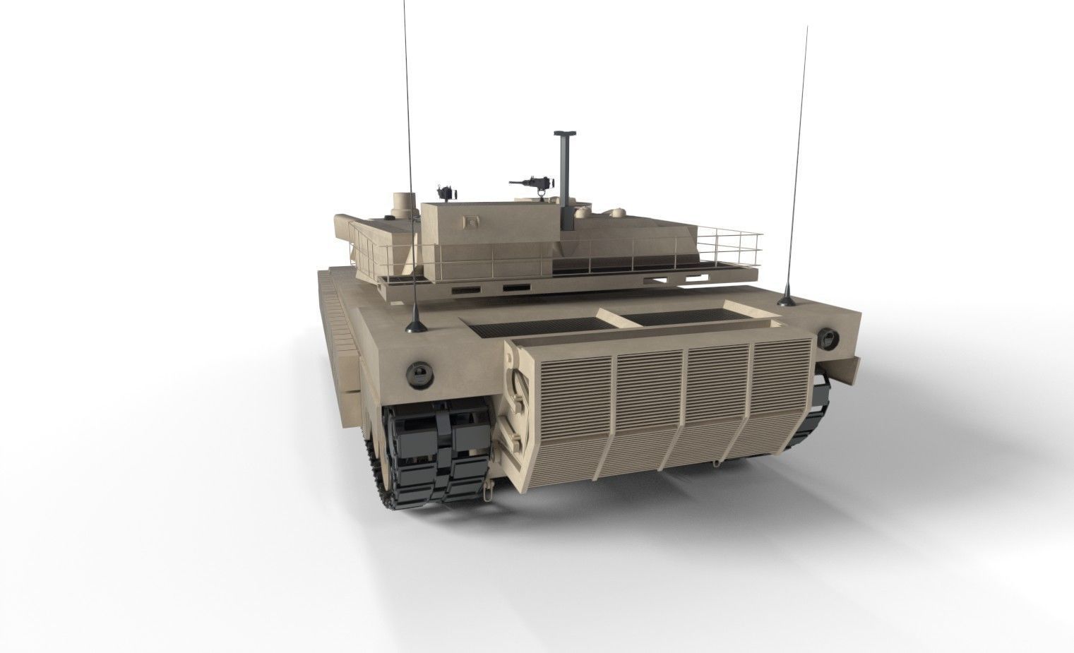 3D model Tank Abrams US VR / AR / low-poly | CGTrader