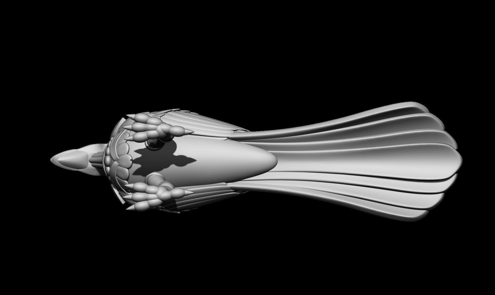 Funny bird 3D model 3D printable | CGTrader