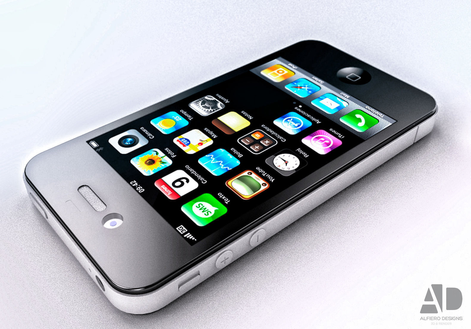 Iphone 4 3D Model 3D Model obj 3ds 3dm CGTrader Iphone 4 3D Model 3D Model obj 3ds 3dm CGTrader