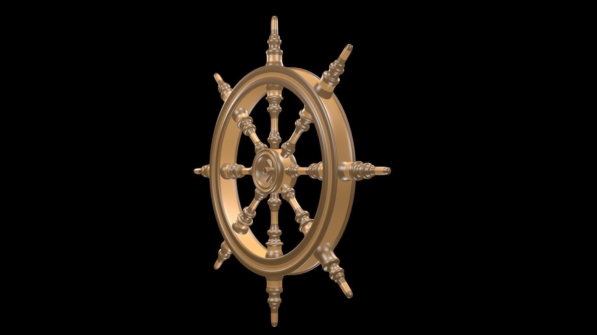 Handwheel 4 3D model | CGTrader