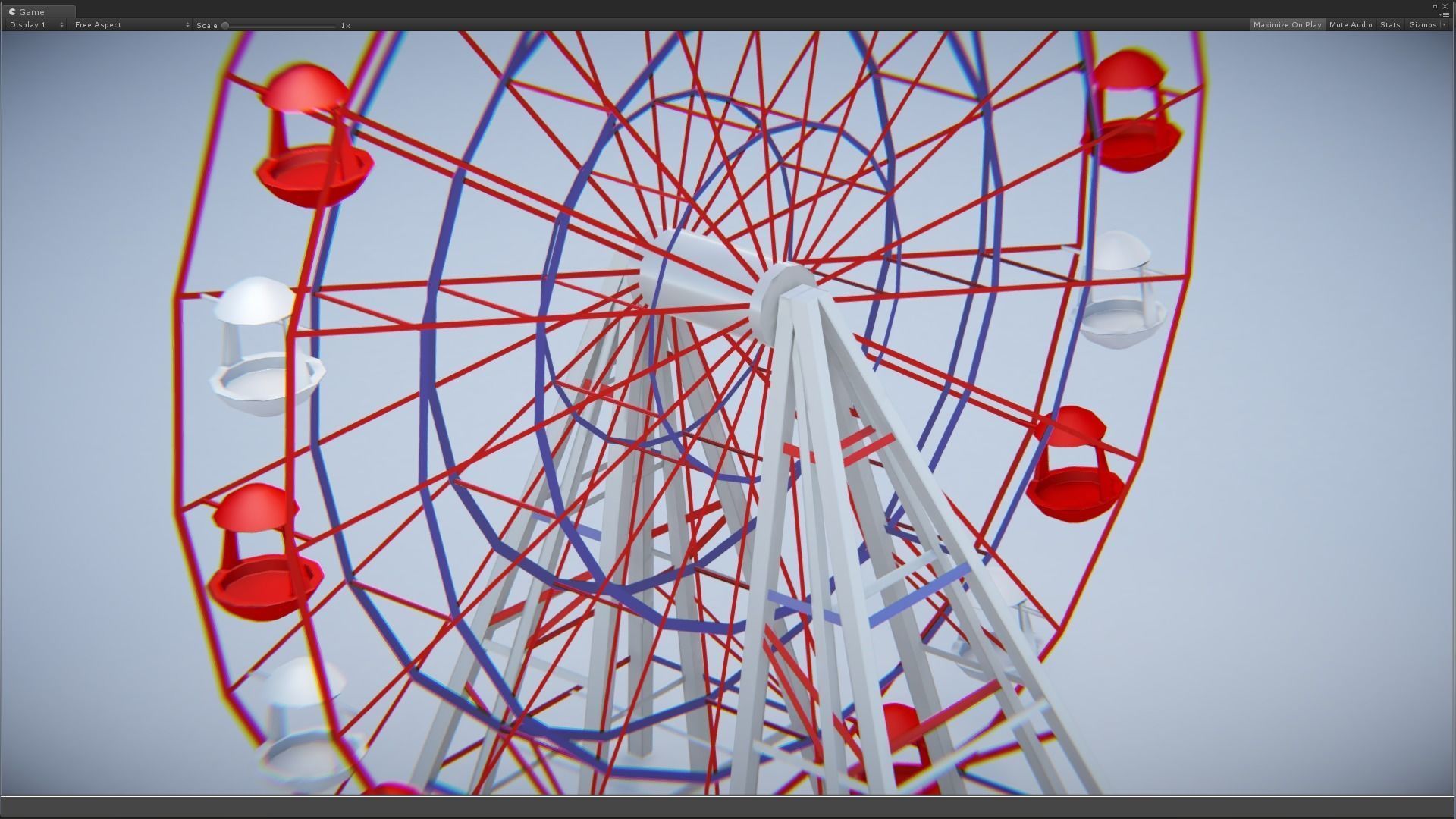 3D model Carousel Ferris wheel Unity Package VR / AR / low-poly | CGTrader