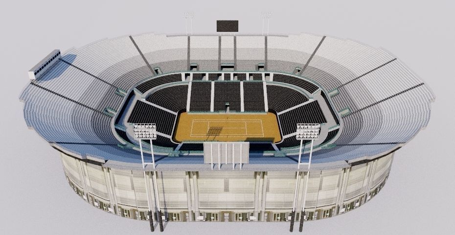 3D model Foro Italico - Rome Italy VR / AR / low-poly | CGTrader