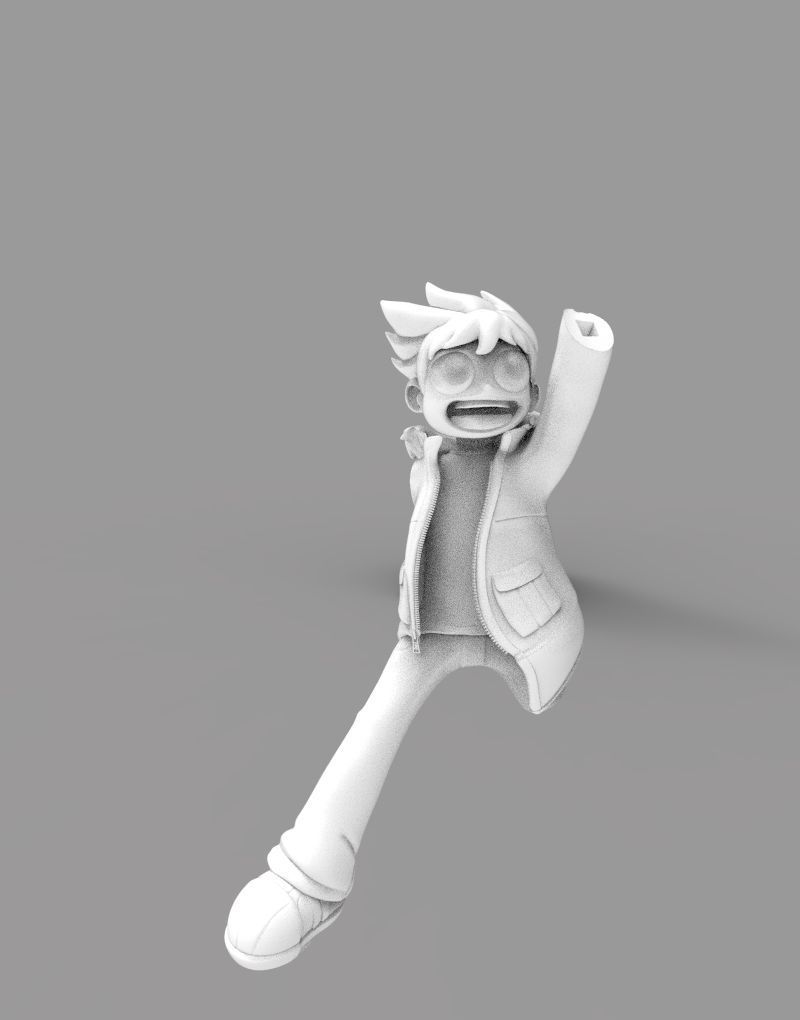 scott pilgrim 3D model 3D printable | CGTrader