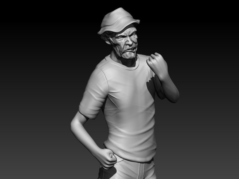 Don Ramon Seu Madruga 3D model 3D printable | CGTrader