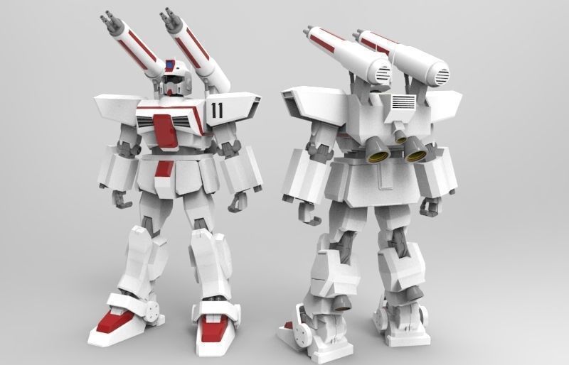 F71 G-Cannon 3D asset | CGTrader