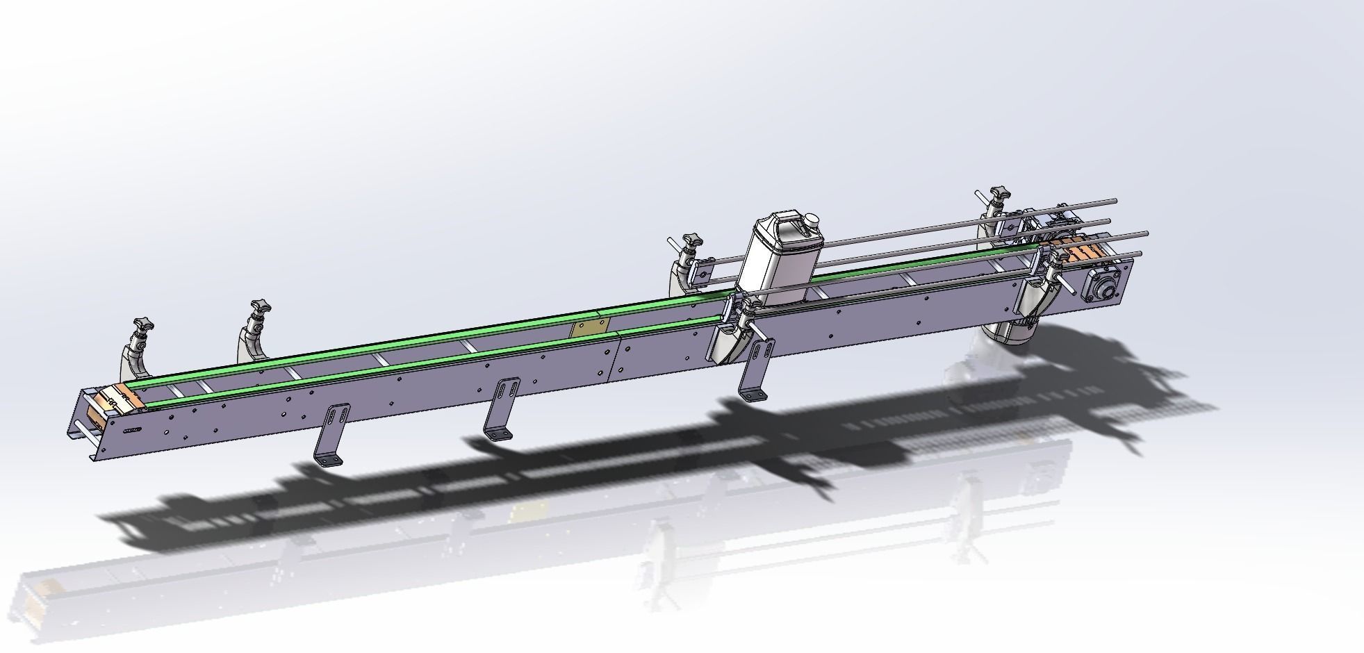 Labeling machine assembly line 3D model | CGTrader