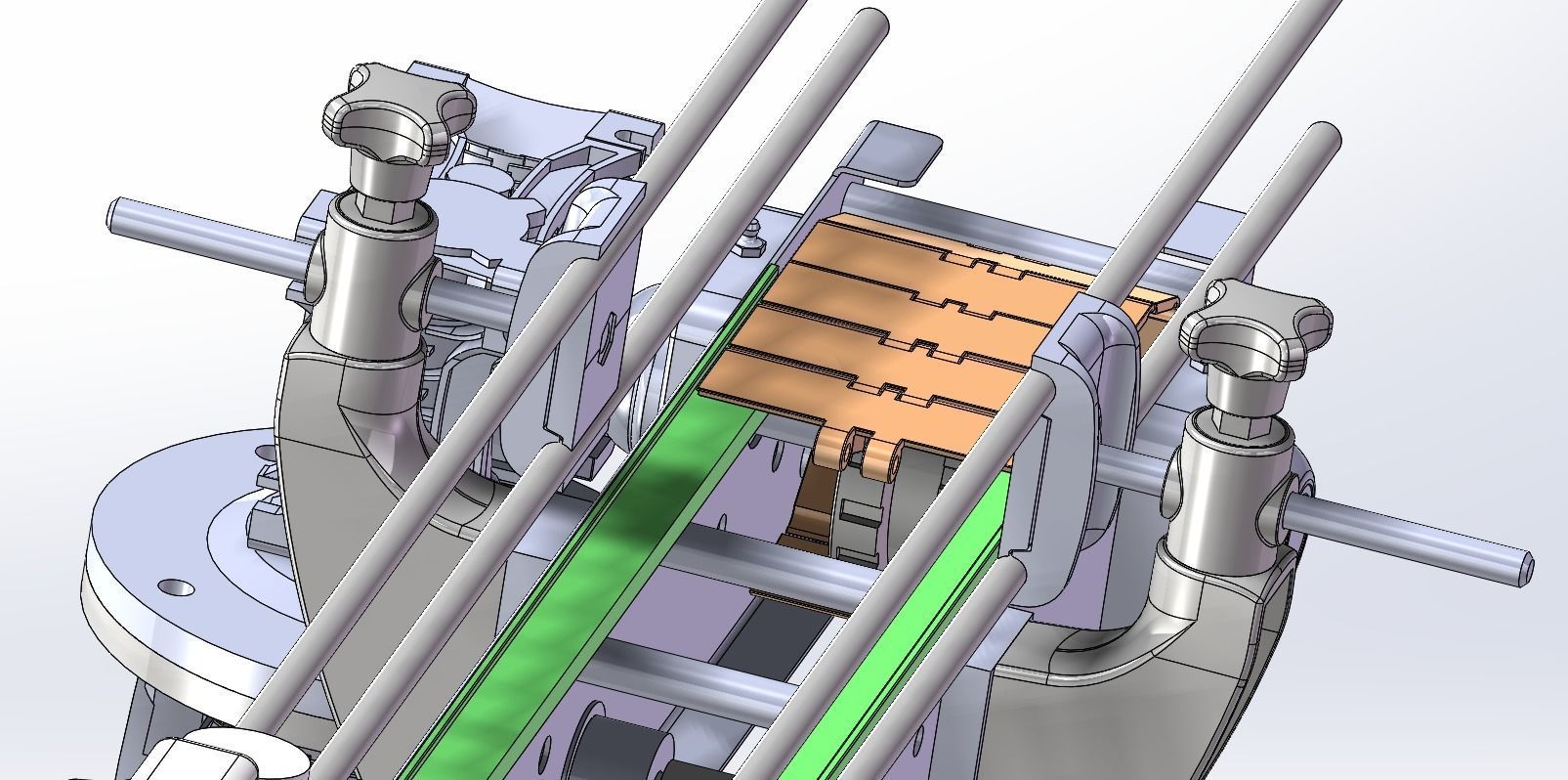 Labeling machine assembly line 3D model | CGTrader