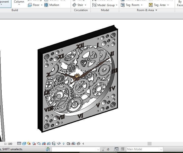 21 Models Clock Revit 2015 3D model | CGTrader