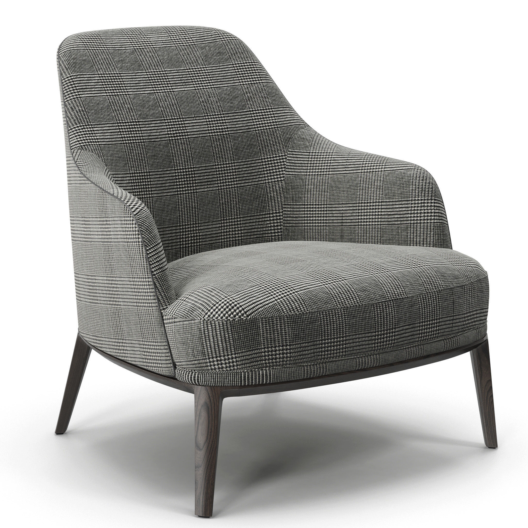 Poliform Jane Lounge and Large armchairs 3D model | CGTrader