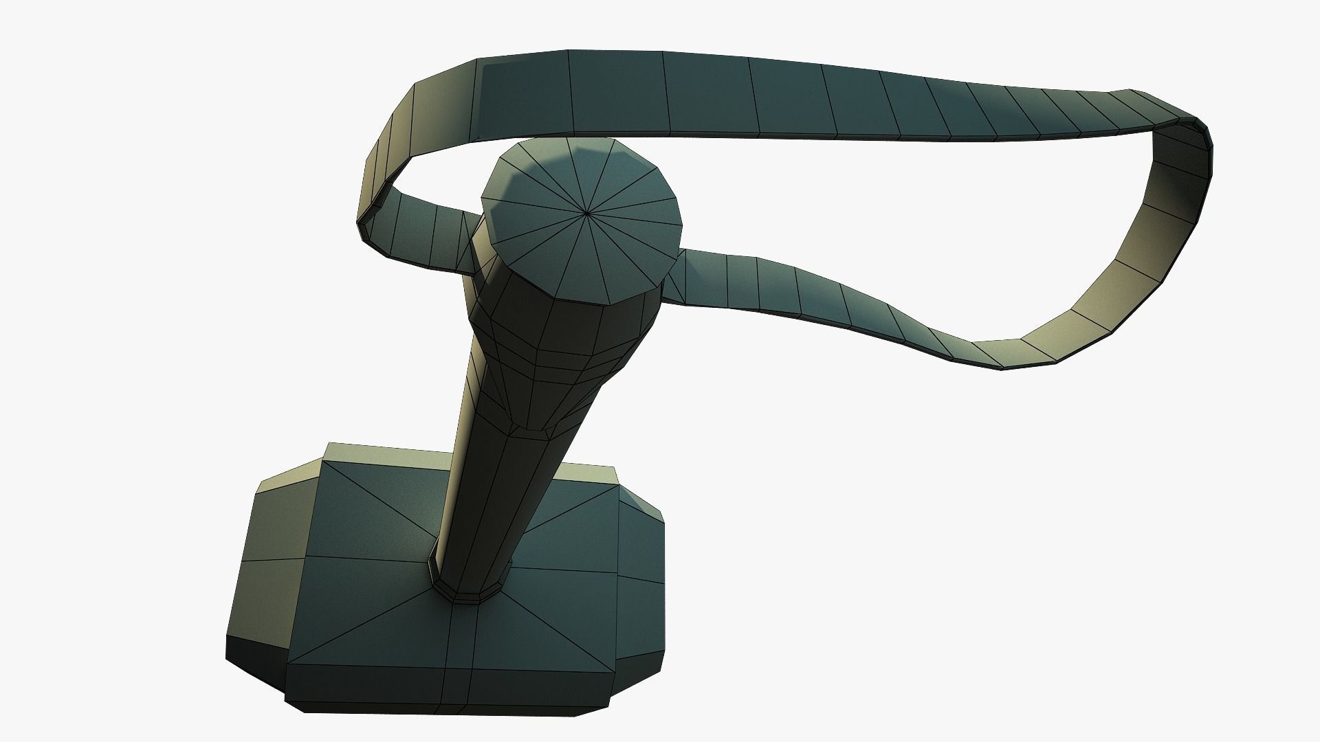 3D model Thor Hammer LOW POLY VR / AR / low-poly | CGTrader