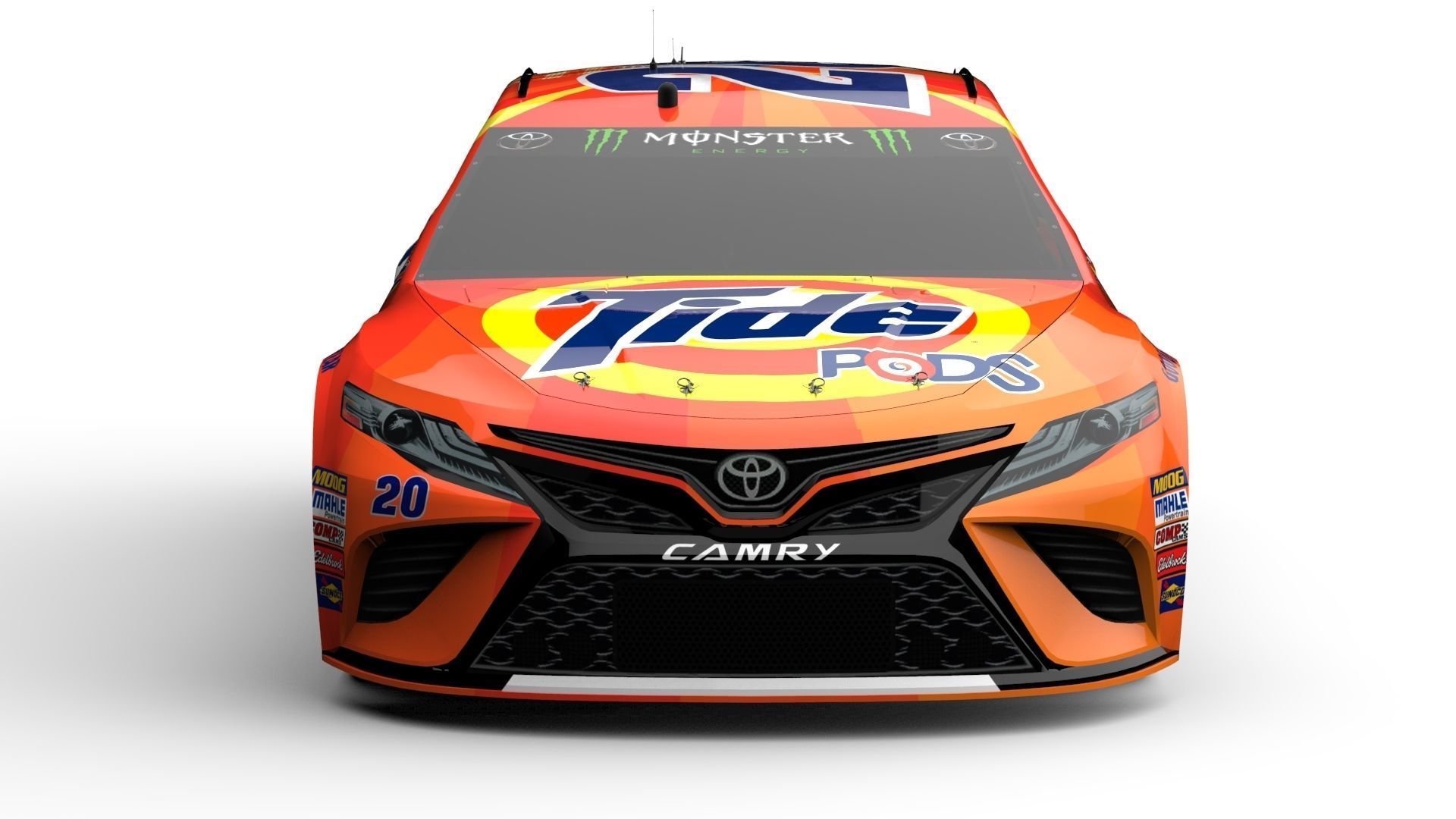 3D model Toyota Camry XSE NASCAR VR / AR / low-poly | CGTrader