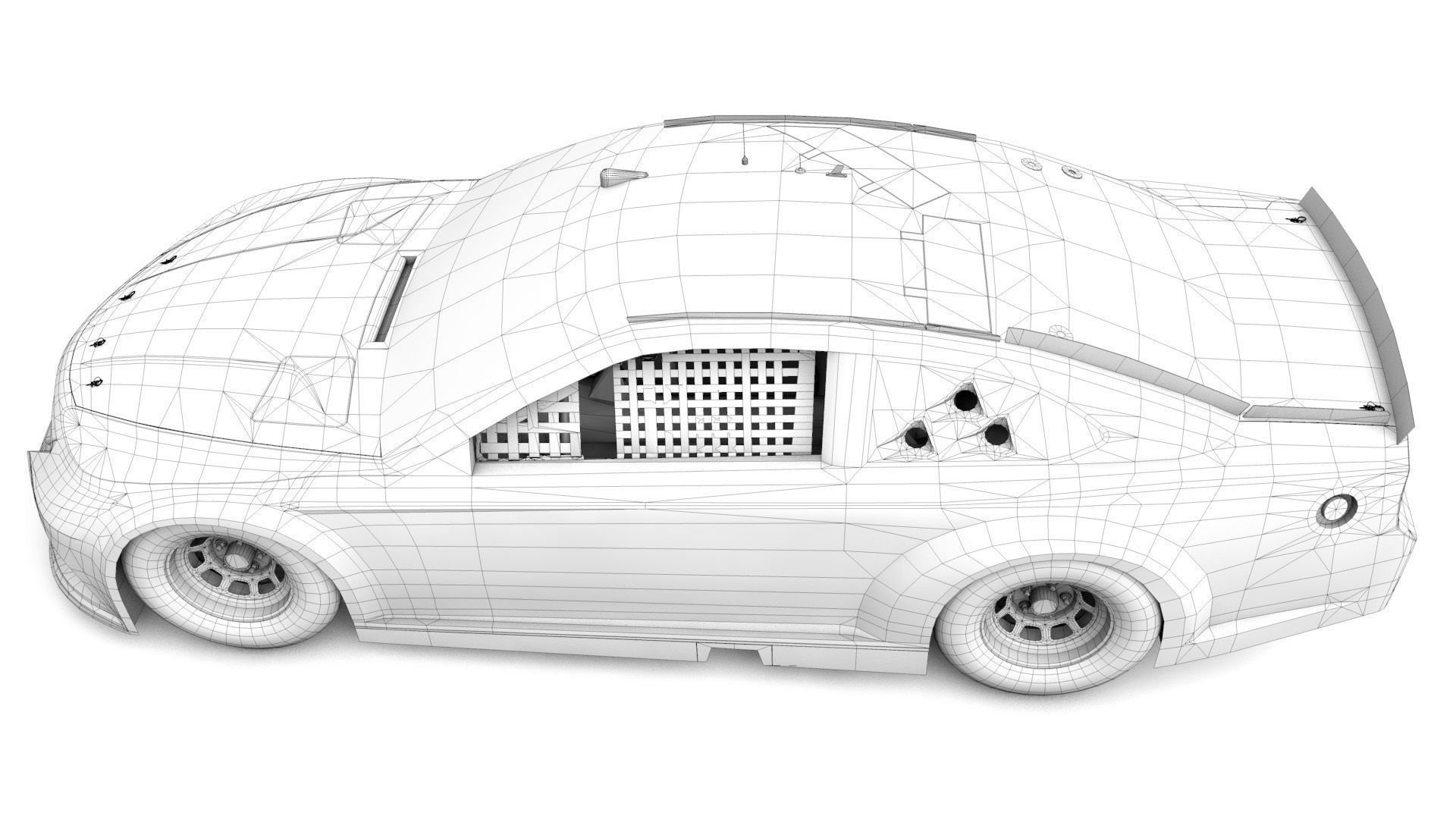 3D model Toyota Camry XSE NASCAR VR / AR / low-poly | CGTrader