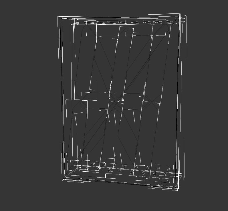 3D model Sixteen Segment Display Model VR / AR / low-poly | CGTrader
