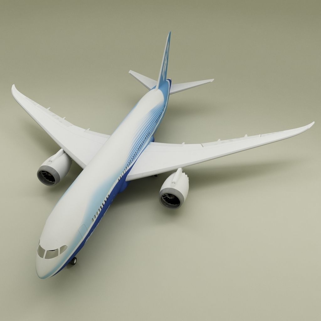 Boeing 787 3D model | CGTrader