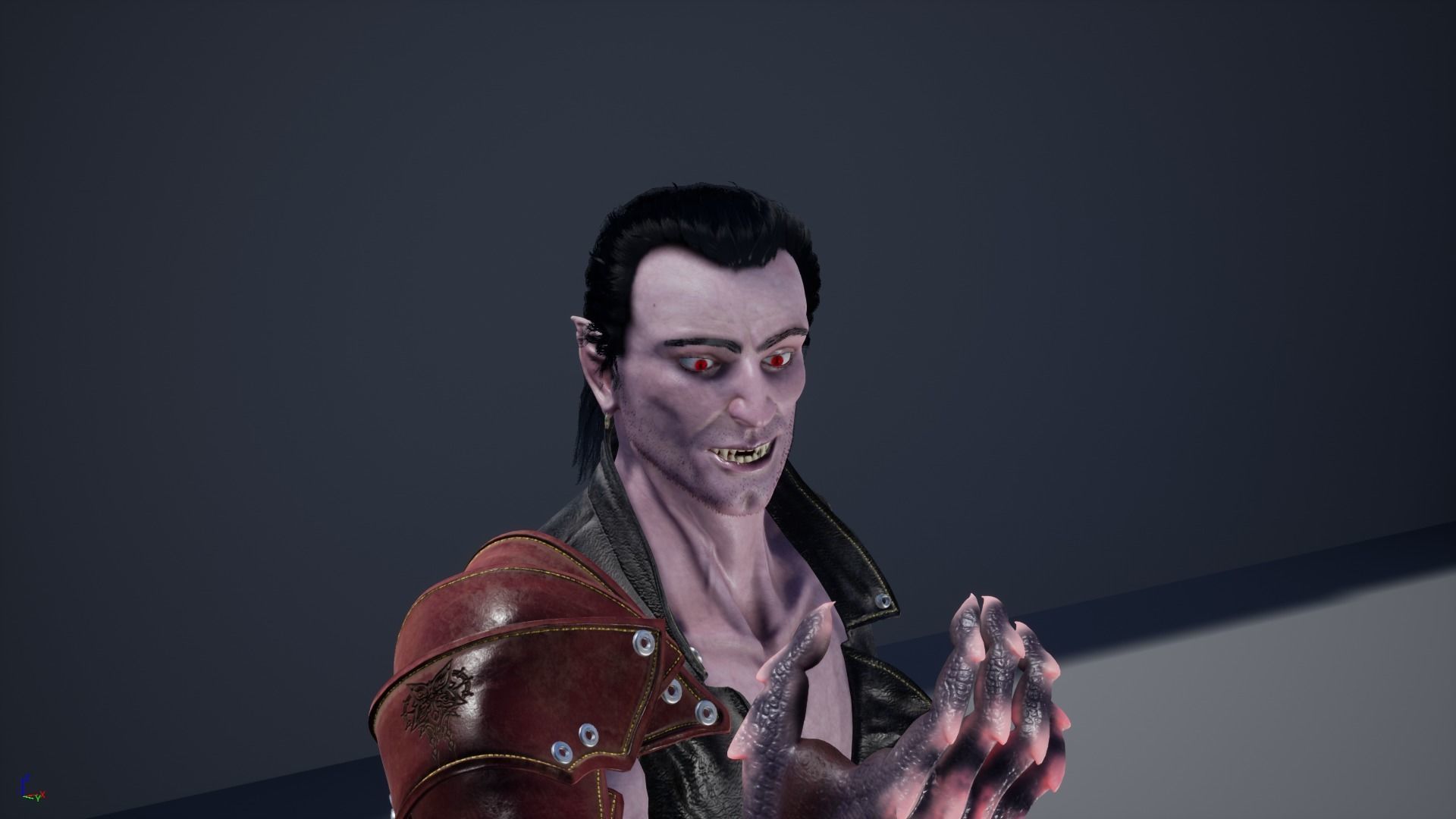 Vampire Demon character free 3D model | CGTrader