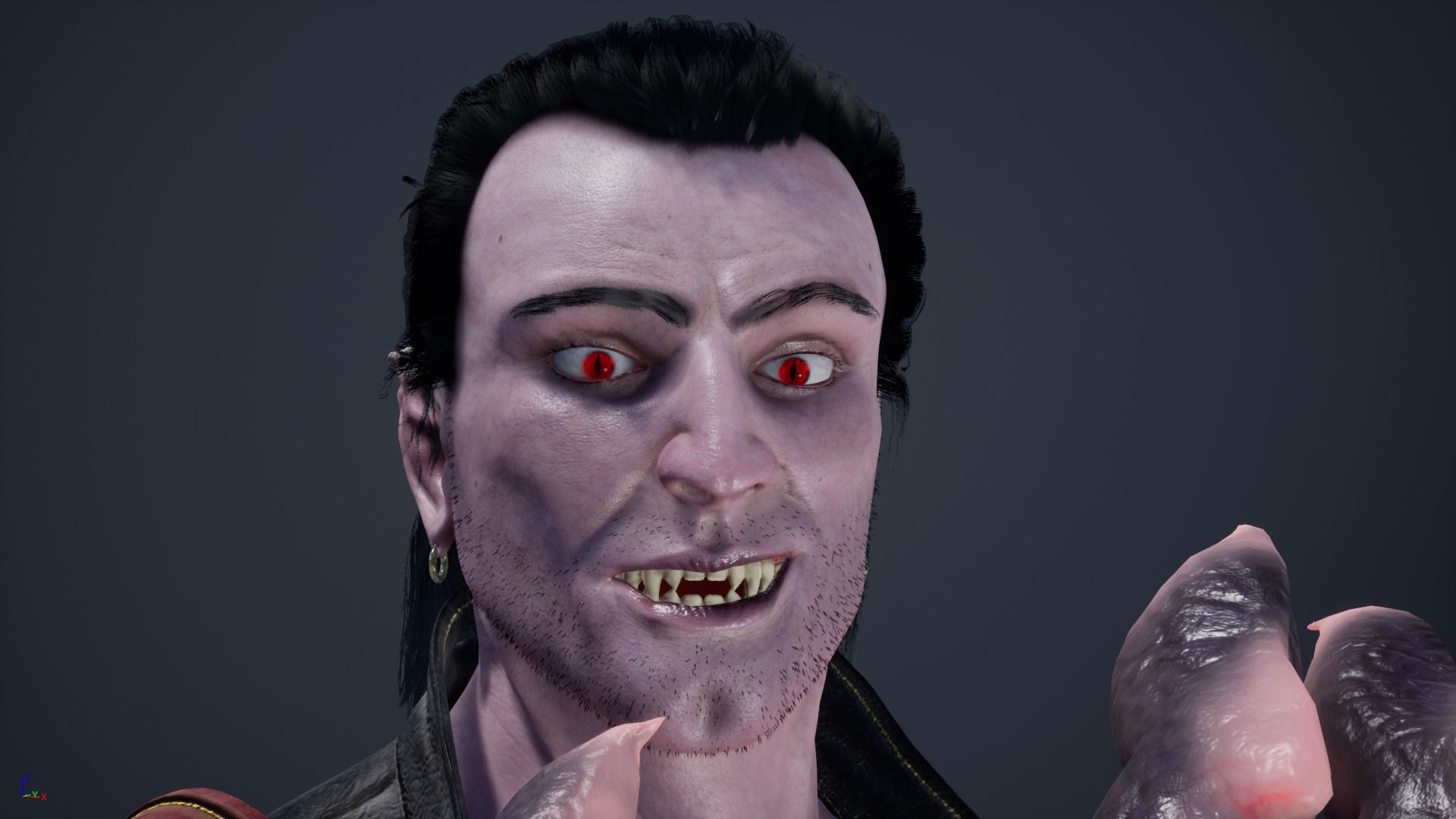 Vampire Demon character free 3D model | CGTrader