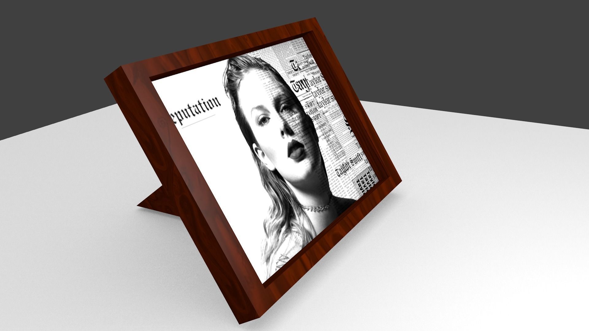 3D model photo frame custom VR / AR / low-poly | CGTrader