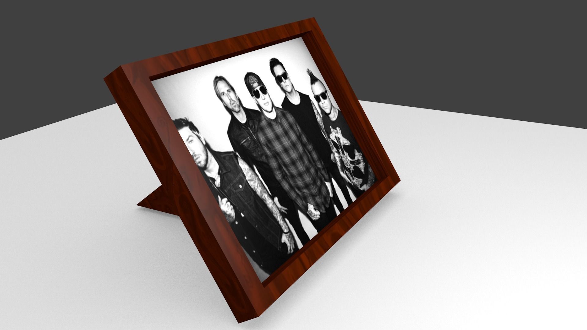 3D model photo frame custom VR / AR / low-poly | CGTrader