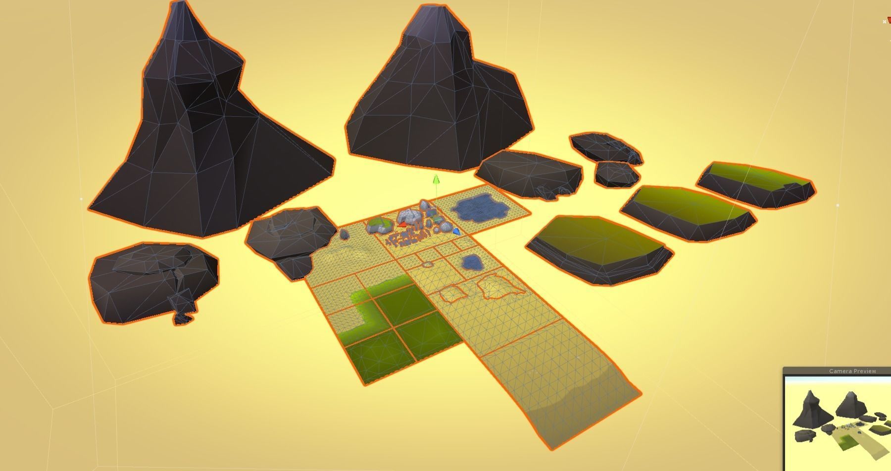 Low Poly Beach Pack free VR / AR / low-poly 3D model | CGTrader