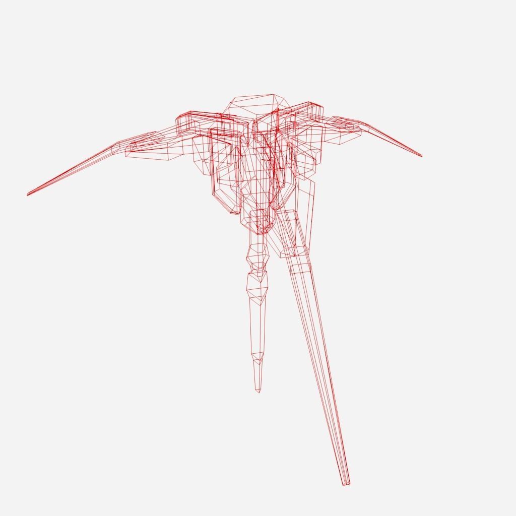 3D model Triangular Spaceship VR / AR / low-poly | CGTrader