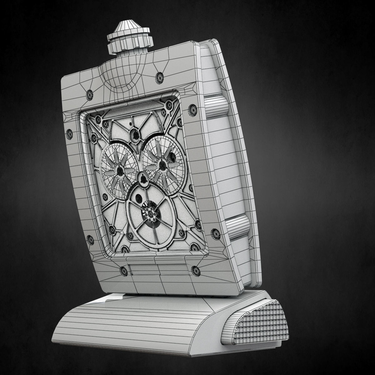 Richard Mille Pocket Watch 3D model | CGTrader