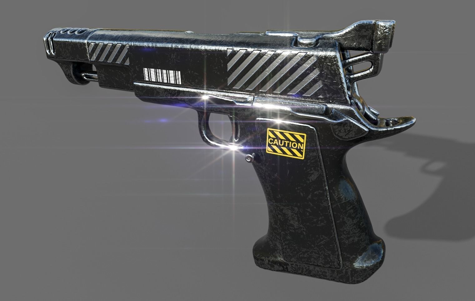 3D model AXL HandGun VR / AR / low-poly | CGTrader