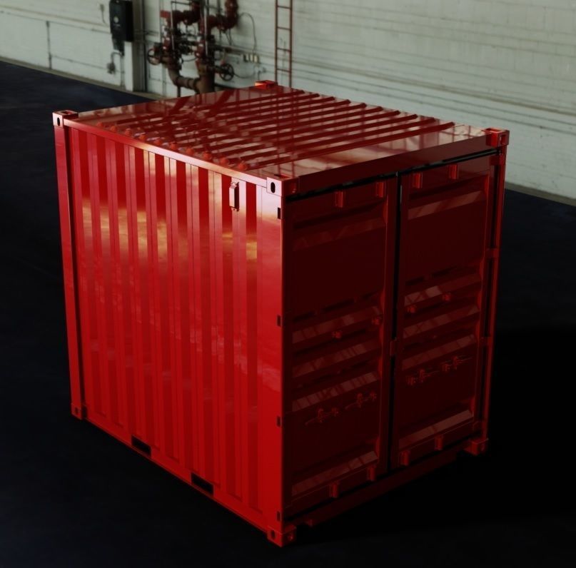 3D model 10FT ISO Shipping Container | CGTrader
