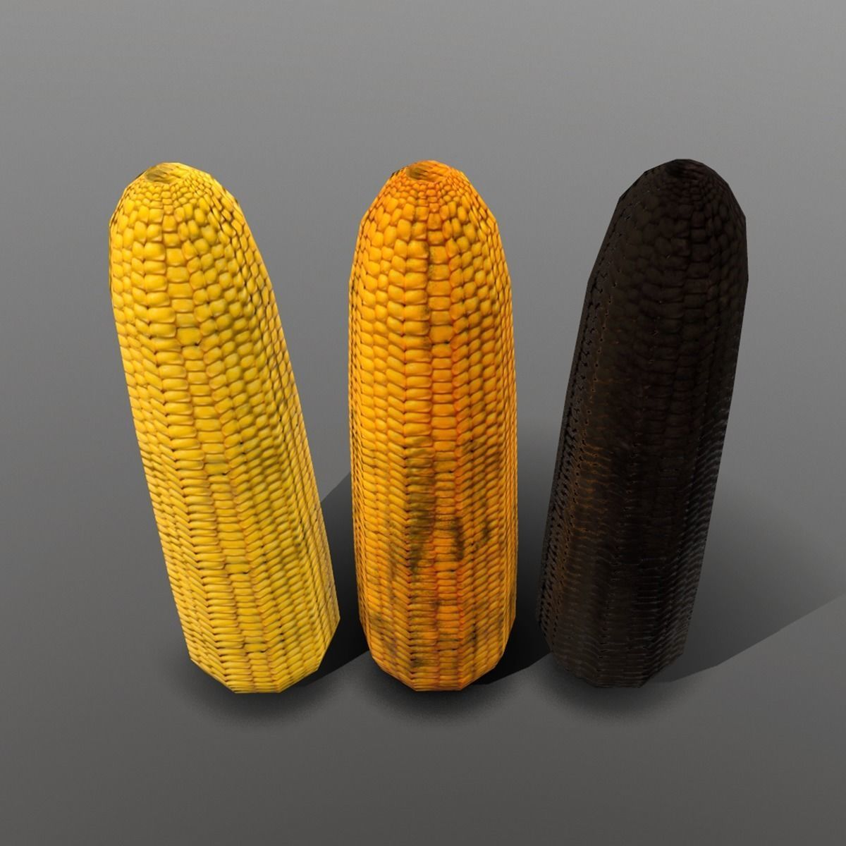 3D model Corn Cob VR / AR / low-poly | CGTrader