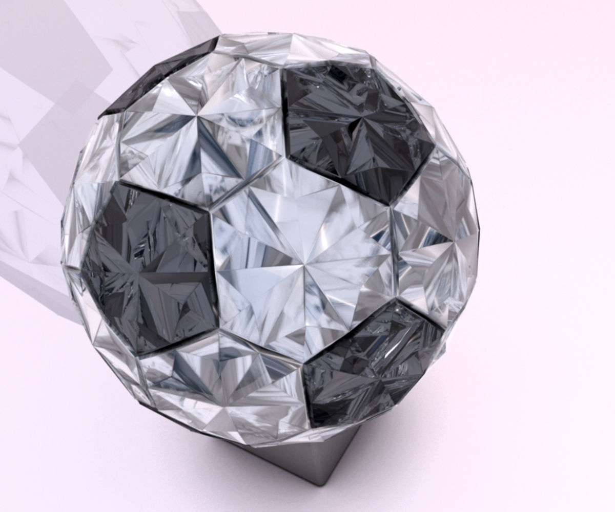 Football Trophy 3D model | CGTrader