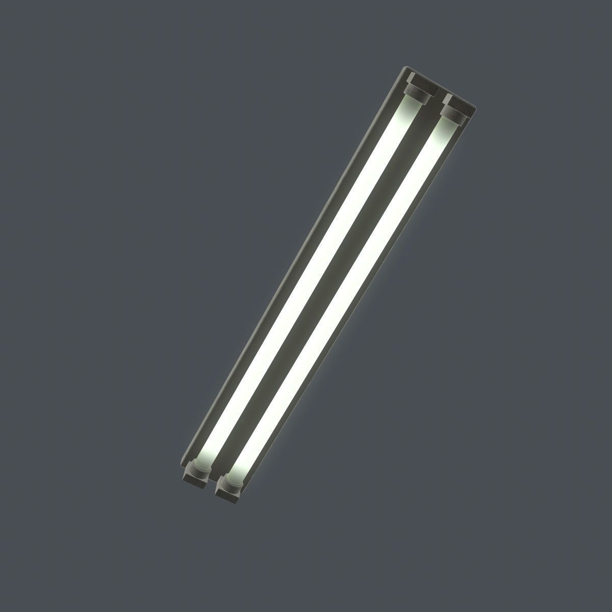 3D model Fluorescent Light VR / AR / low-poly | CGTrader