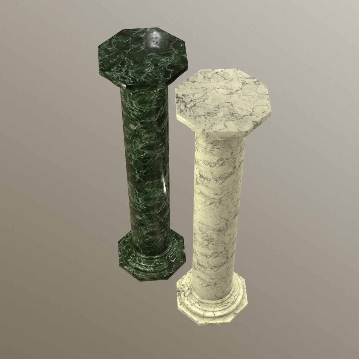 Marble Column 3D model | CGTrader