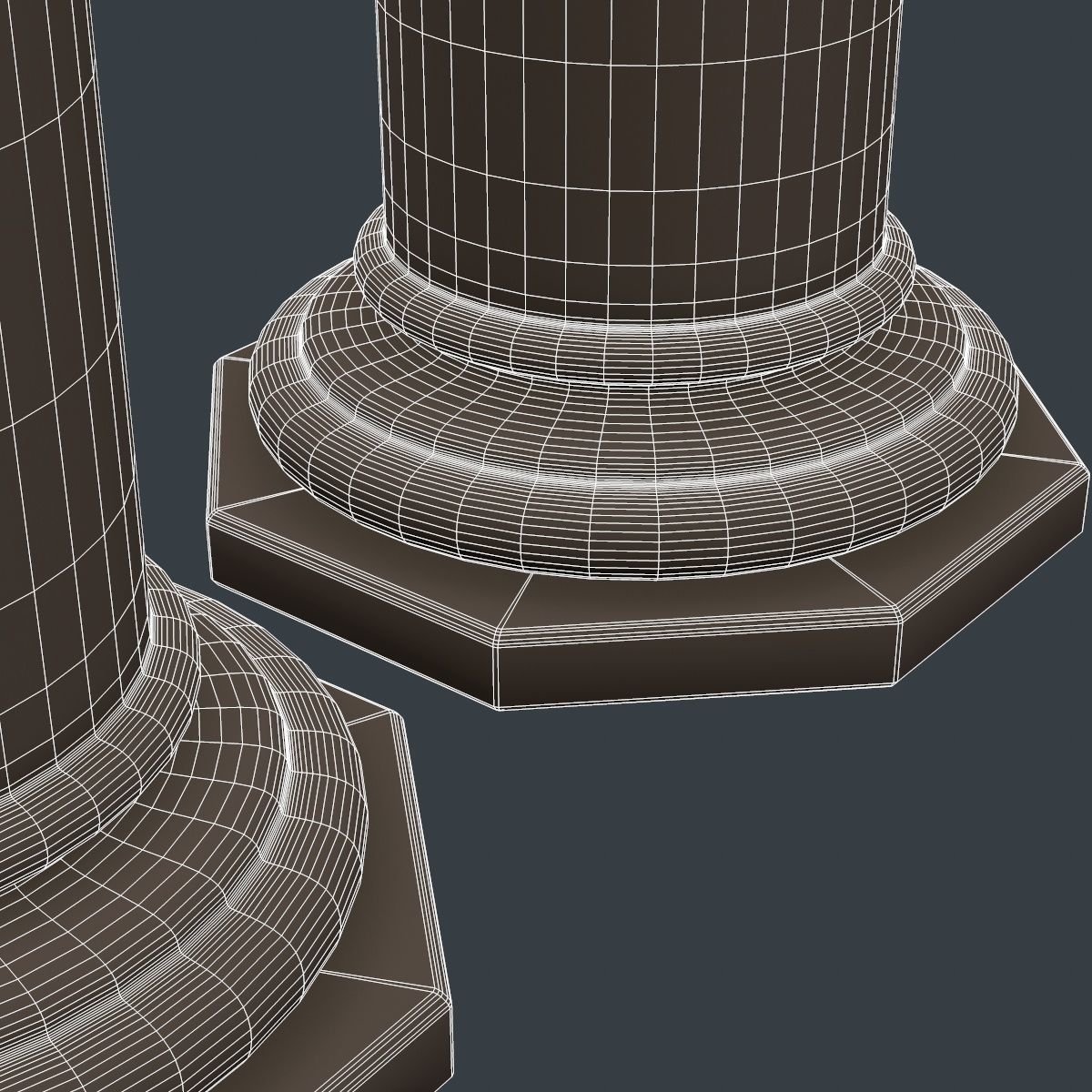 Marble Column 3D model | CGTrader