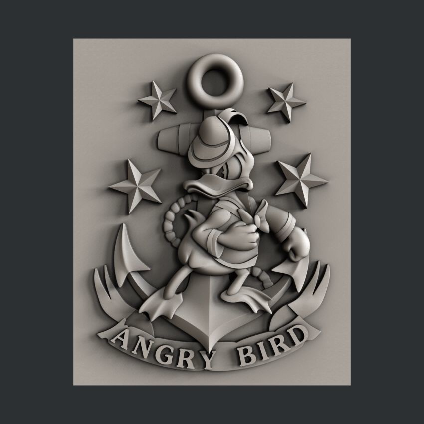 3d STL models for CNC duck 3D model | CGTrader