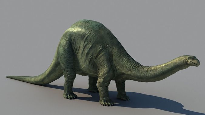Brontosaurus 3D Model MAX | CGTrader.com