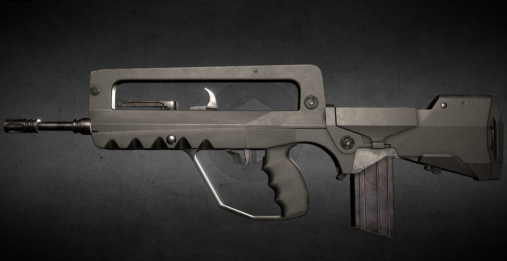 3D model FAMAS G2 Assault Rifle VR / AR / low-poly | CGTrader