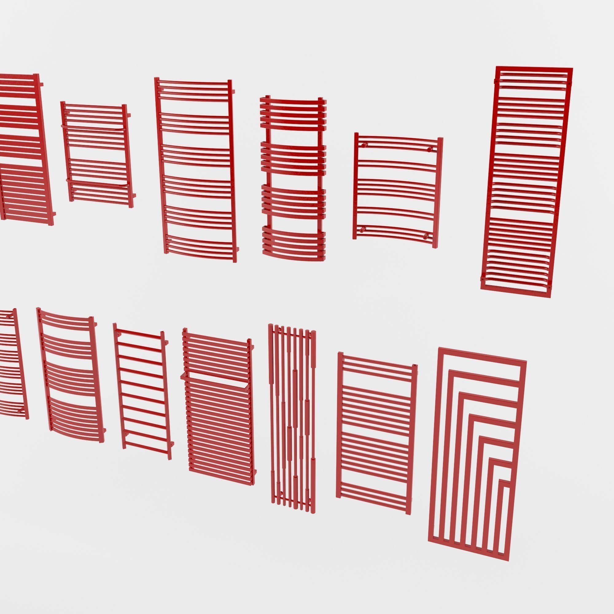 Heaters pack free 3D model | CGTrader