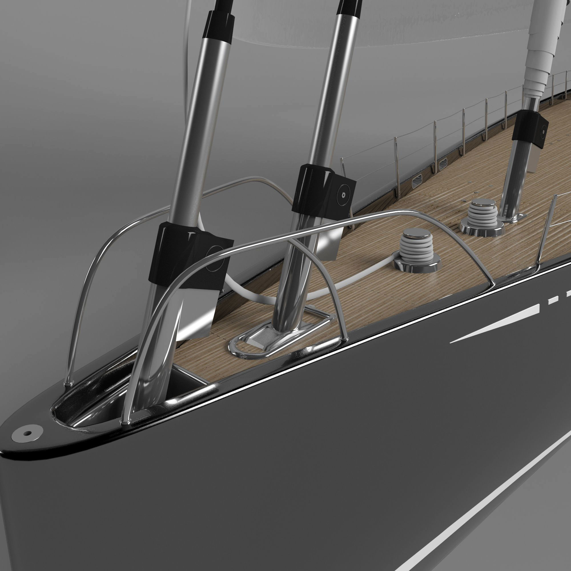 Kokomo superyacht 3D model | CGTrader