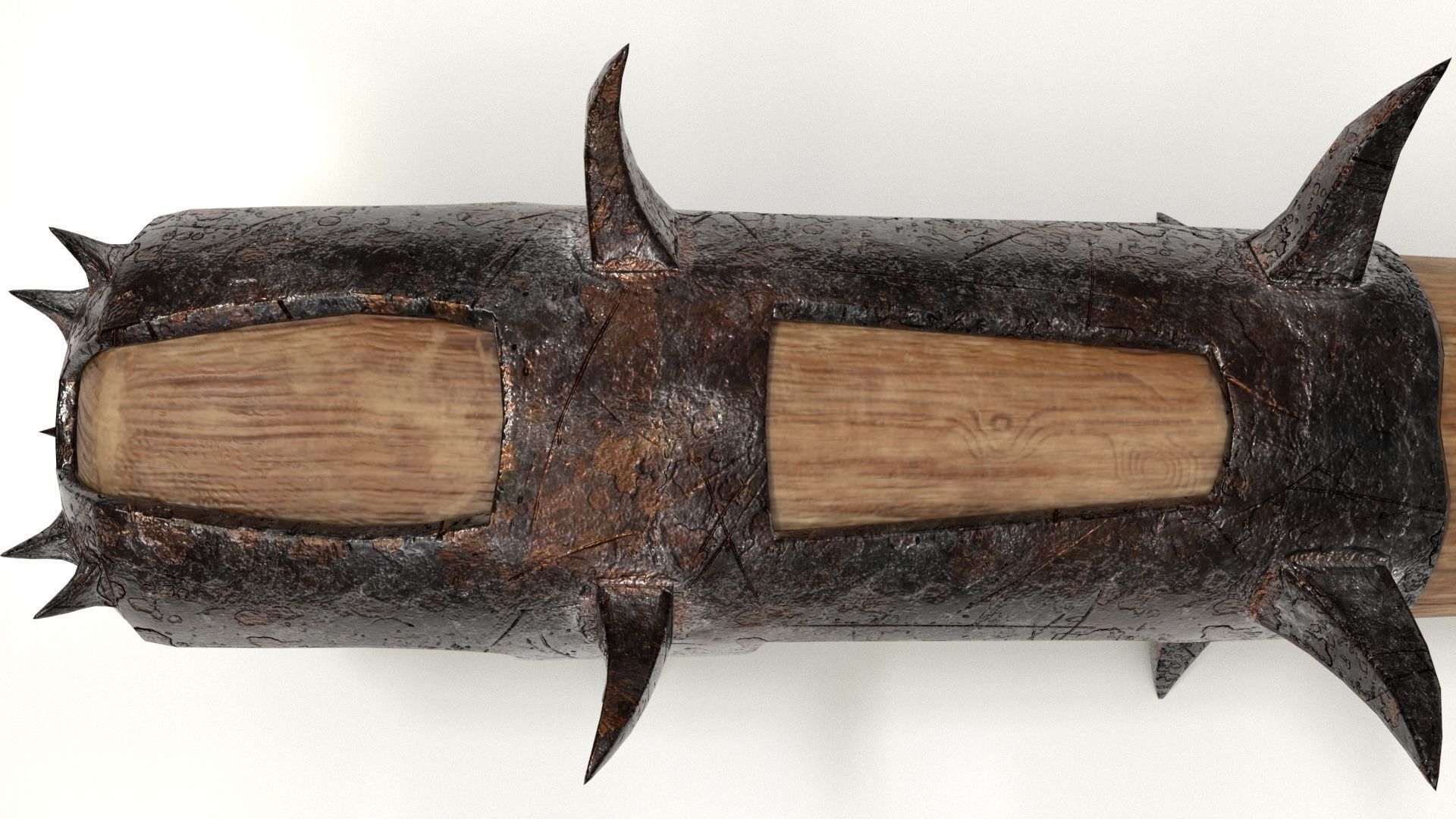 3D model Spiked Bat Set VR / AR / low-poly | CGTrader