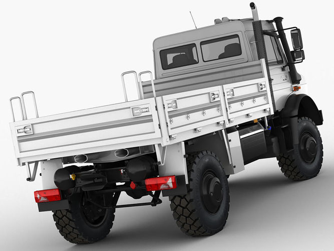 Mercedes Unimog U4023 - U5023 3D Model .max .obj .3ds .fbx .c4d .lwo ...