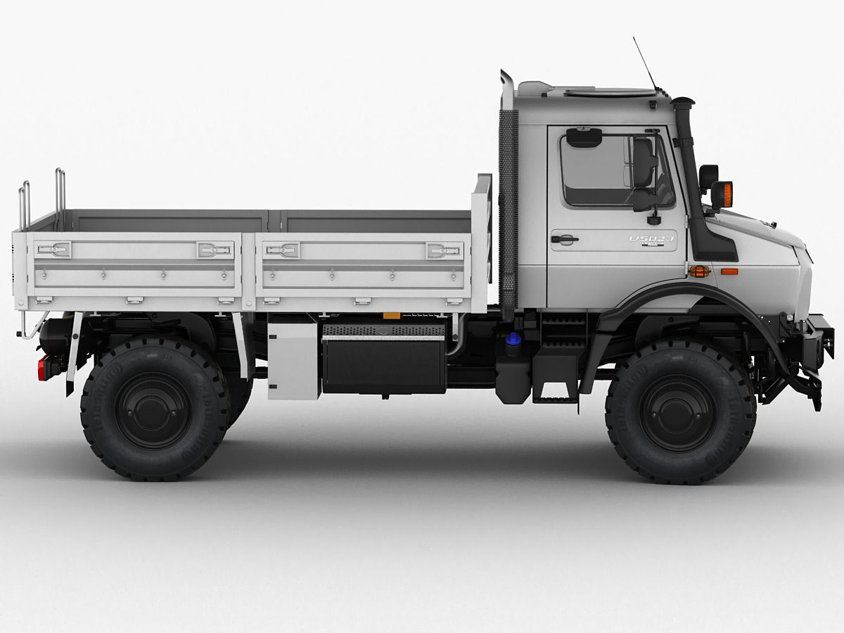 Mercedes Unimog U4023 - U5023 3D Model .max .obj .3ds .fbx .c4d .lwo ...