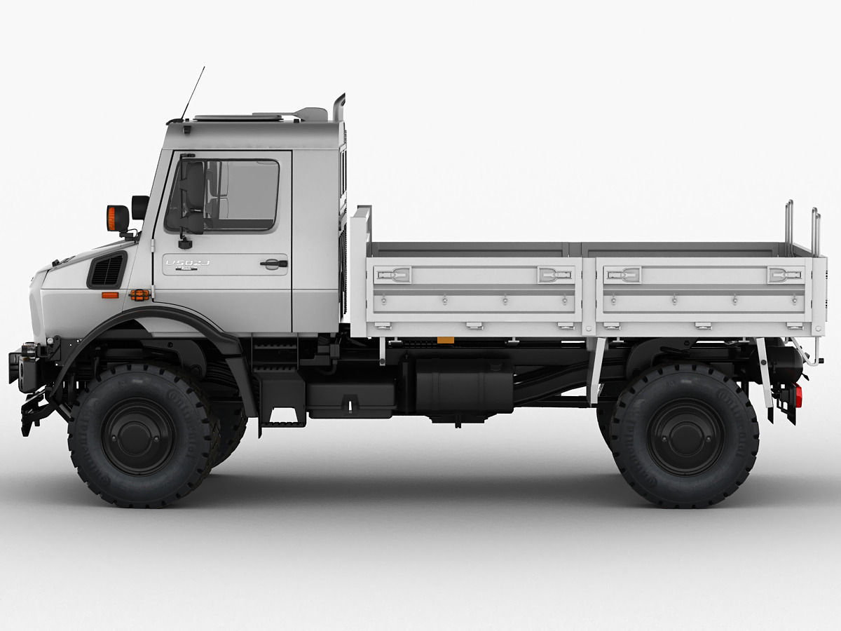 Mercedes Unimog U4023 - U5023 3D Model .max .obj .3ds .fbx .c4d .lwo ...