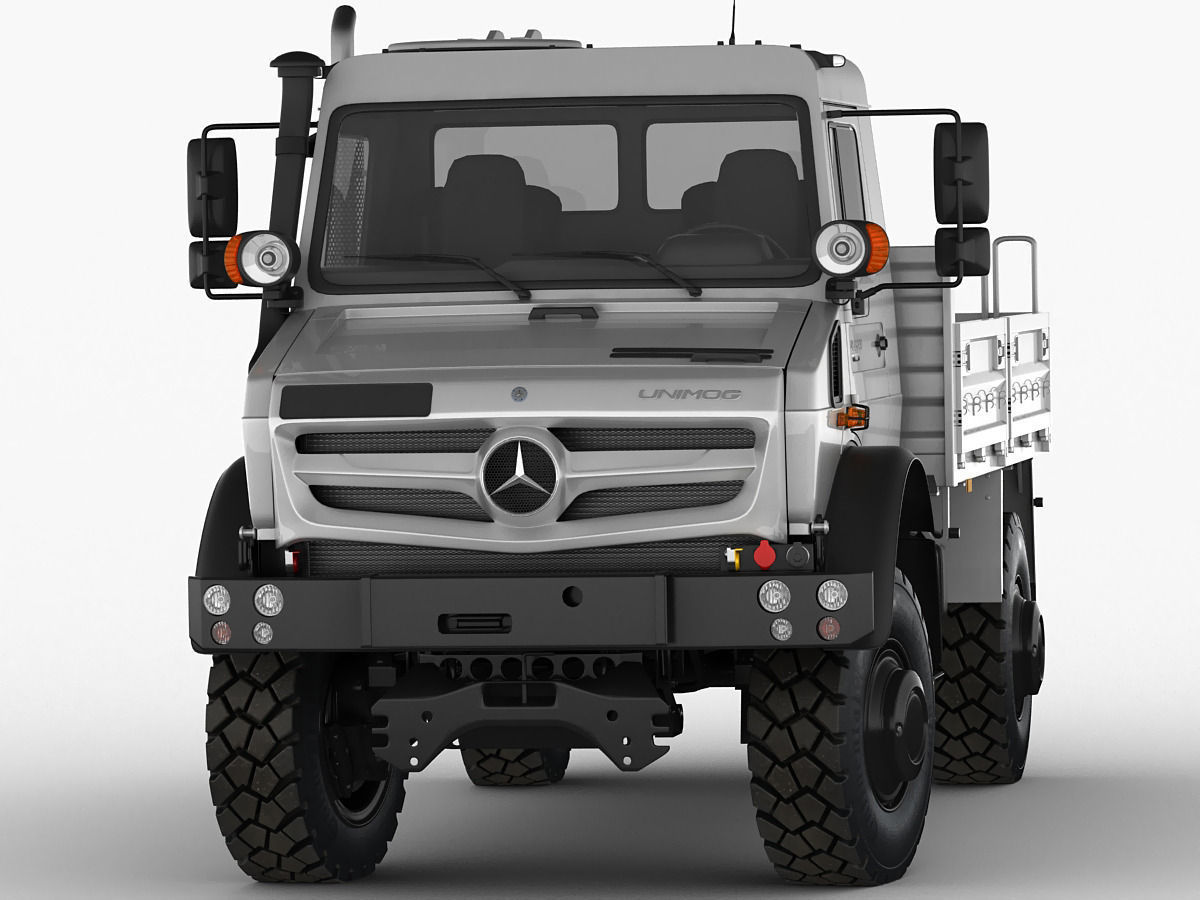 Mercedes Unimog U4023 - U5023 3D Model .max .obj .3ds .fbx .c4d .lwo ...