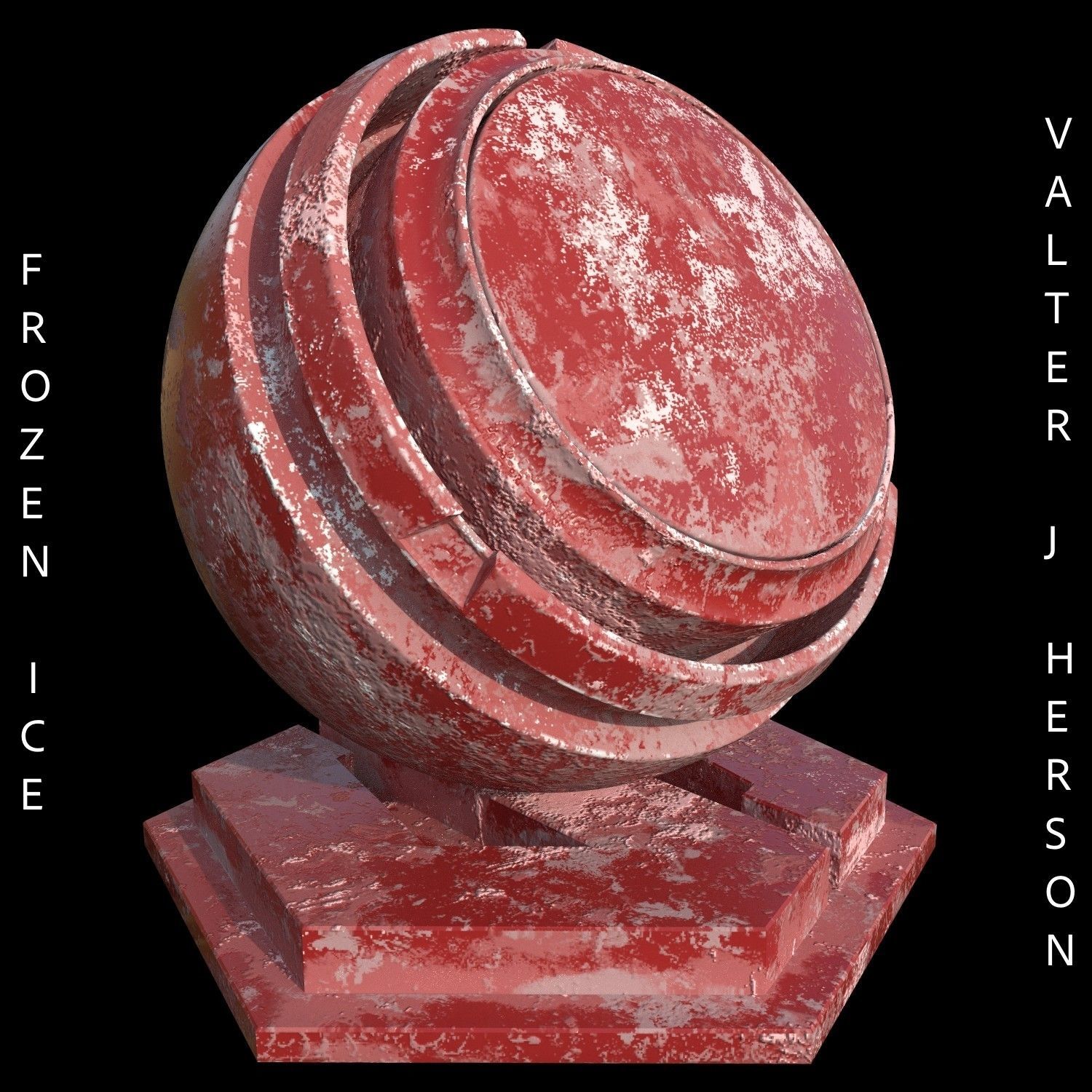 Frozen Ice Substance Material Pack free Texture | CGTrader