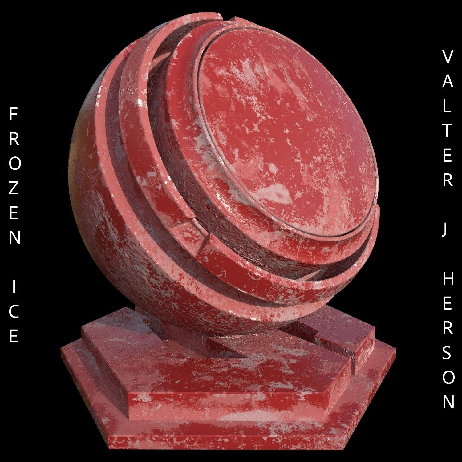 Frozen Ice Substance Material Pack free Texture | CGTrader