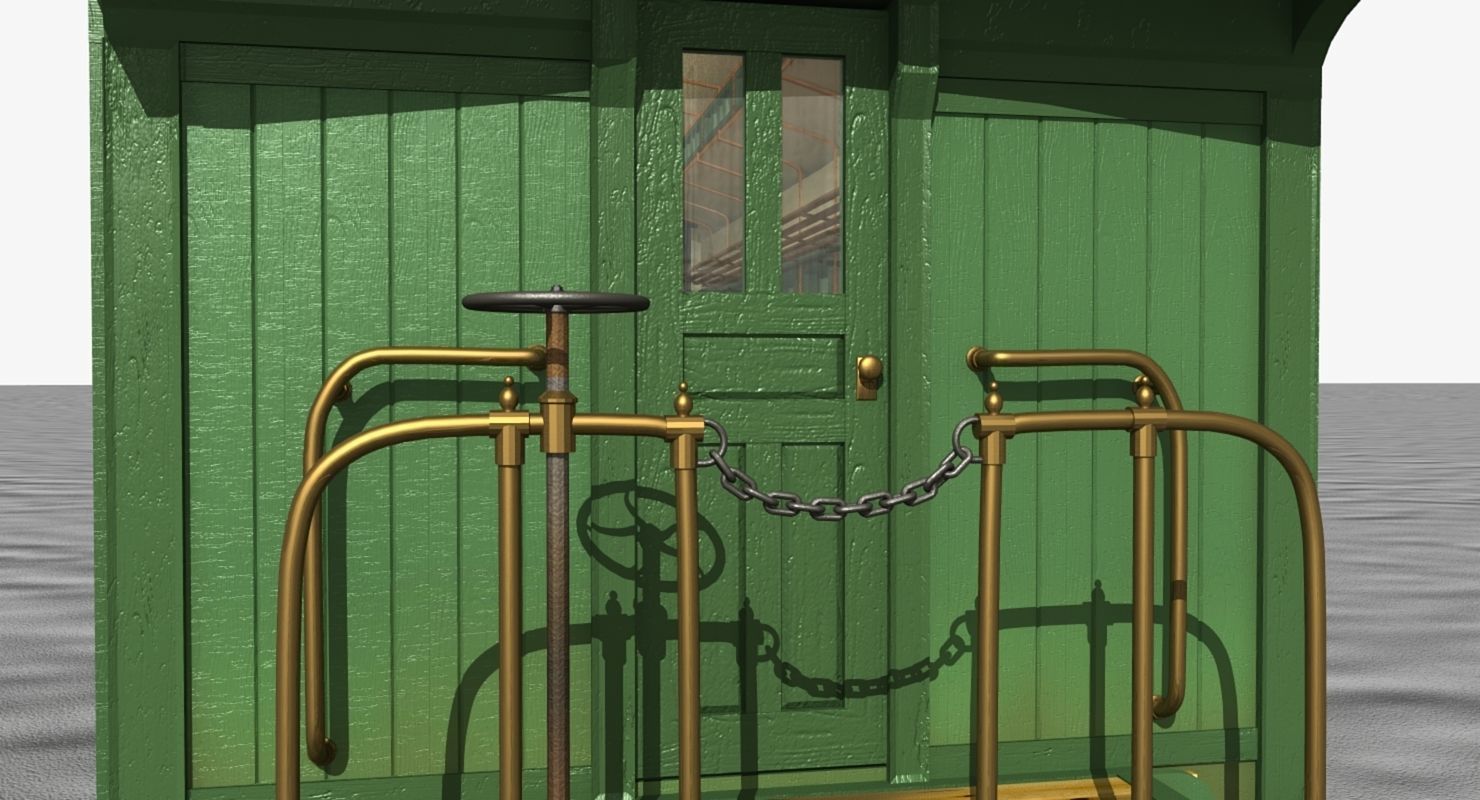 PRR Passenger Car 3D model | CGTrader