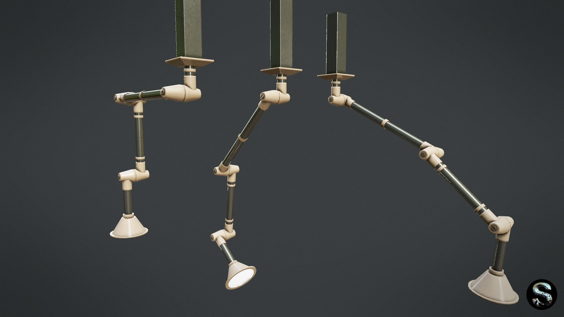 Laboratory Lamp 3D model | CGTrader