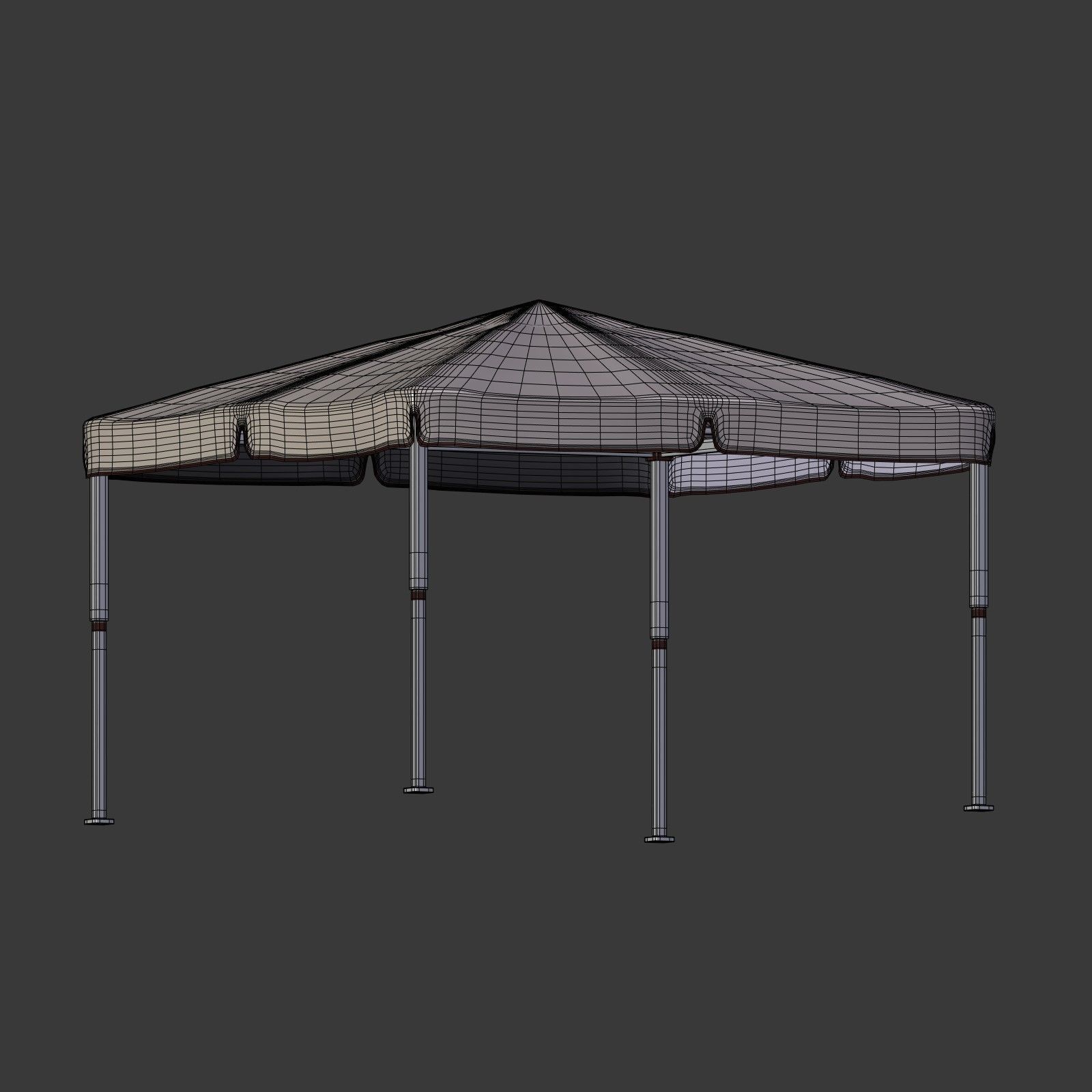 Party Tent - Canopy 3D model | CGTrader