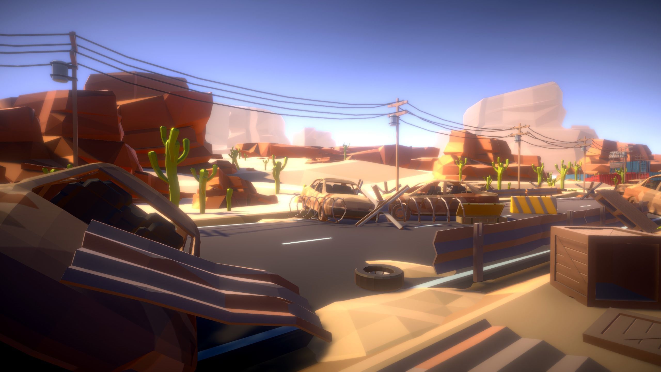 3D model Low Poly Environment World VR / AR / low-poly | CGTrader