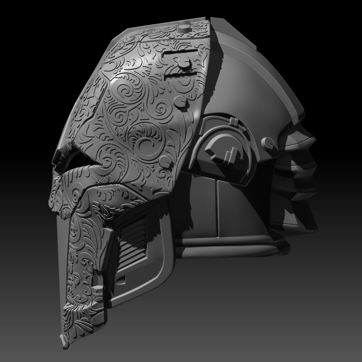 SWTOR Sith Acolyte Lord Adraas Helmet 3D Printable Model 3D model 3D ...